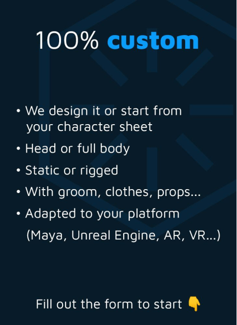 3D Character Creation | Custom 3D Character Modeling Service